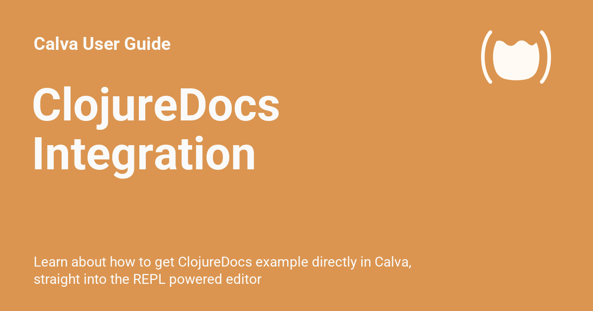 ClojureDocs Integration - Calva User Guide